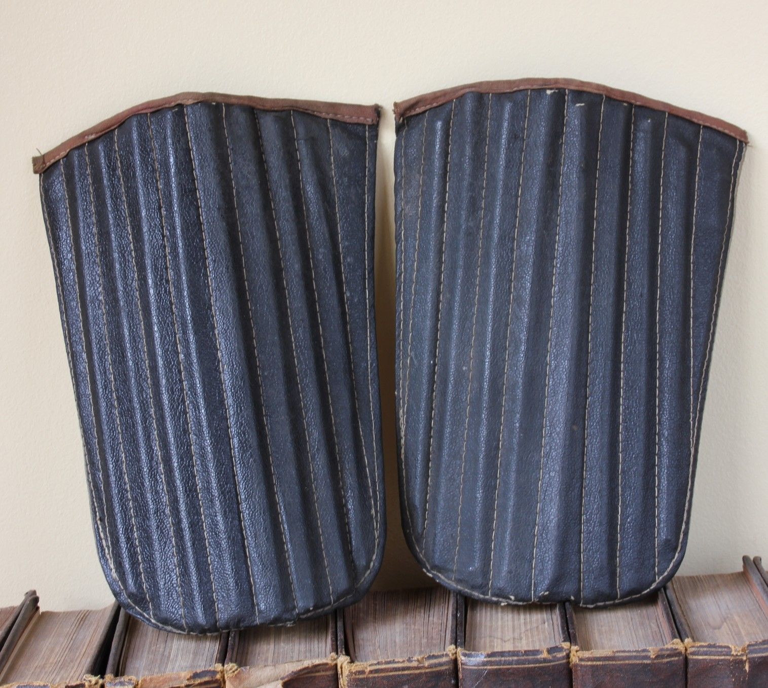 Football Shin Pads c1940.