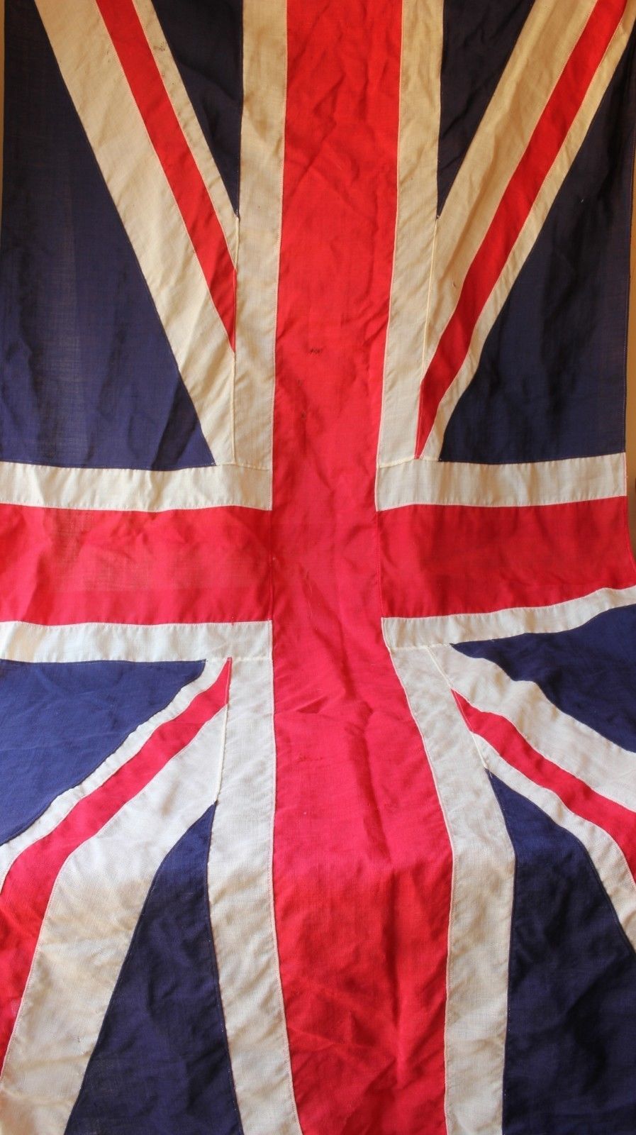 Original Vintage X Large British Stitched Panel Union Jack Flag 2 1/2 ...