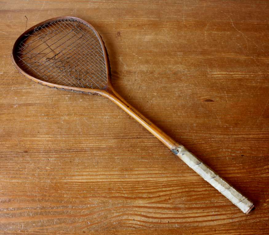 Association Badminton Racket. Rare Victorian Racquet. Battledore 1890s.