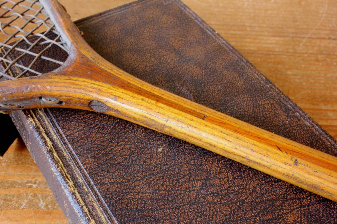 Association Badminton Racket. Rare Victorian Racquet. Battledore 1890s.