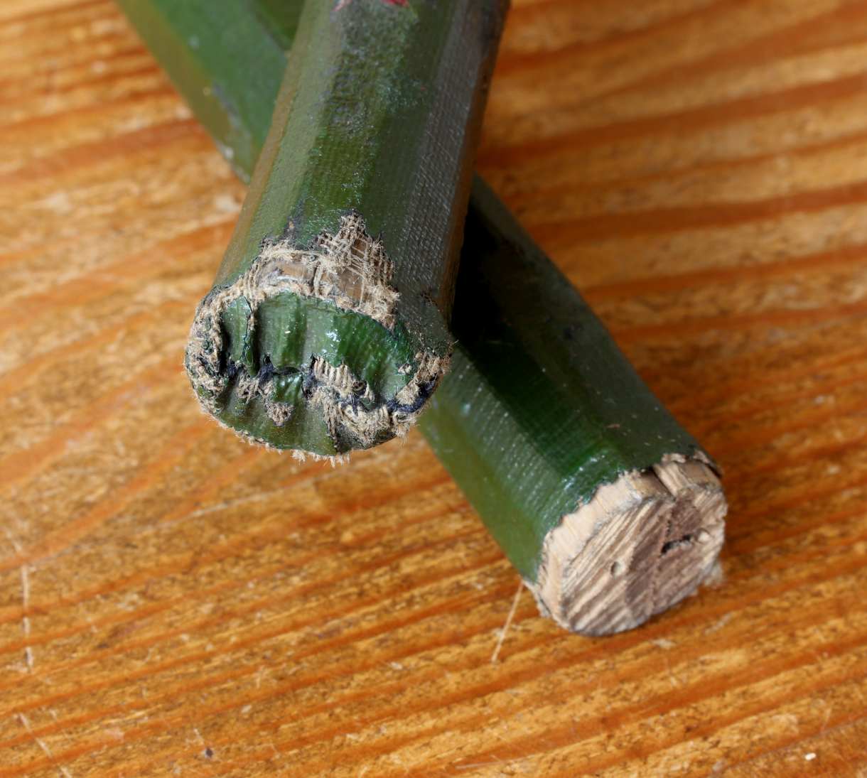 Pair of Badminton Battledore Rackets. Two Victorian French Bats. 19thc.