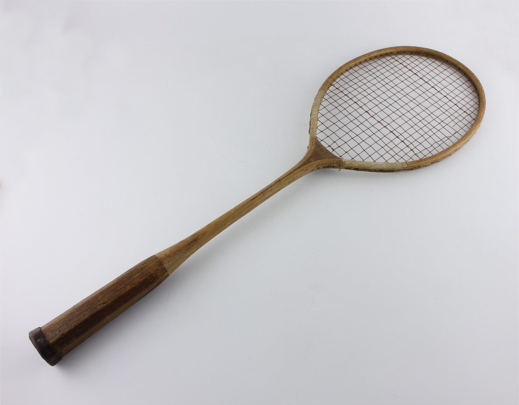 Antique E Aldridge of Ipswich Challenge Badminton Racket. Racquet. c1905.