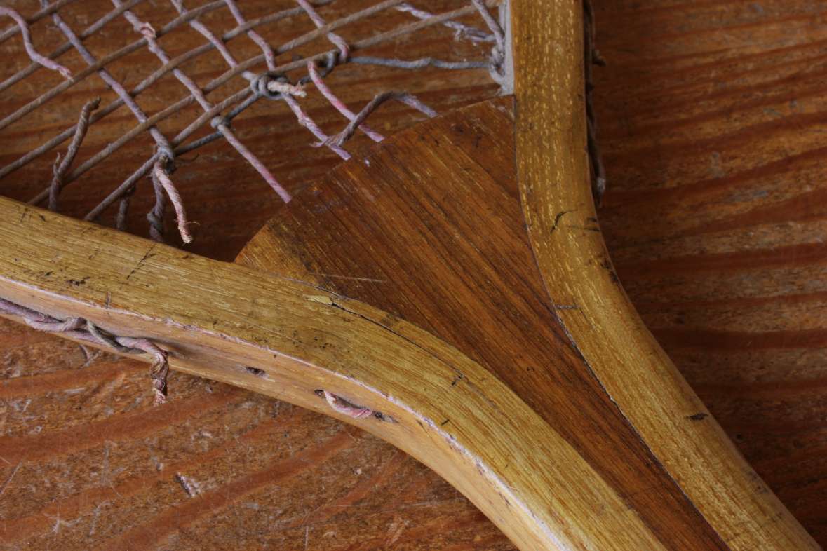 Antique Fishtail Lawn Tennis Racket. Collectible Rare Tennis Racquet.