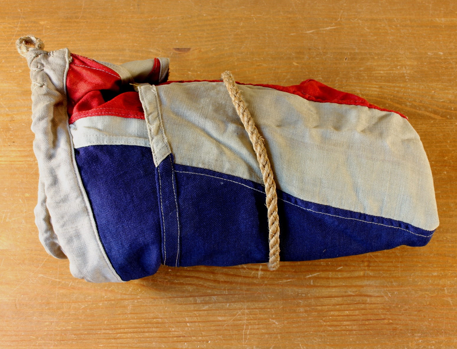 WW2 Era Large 7ft British Stitched Union Jack Flag. Army & Navy Stores.