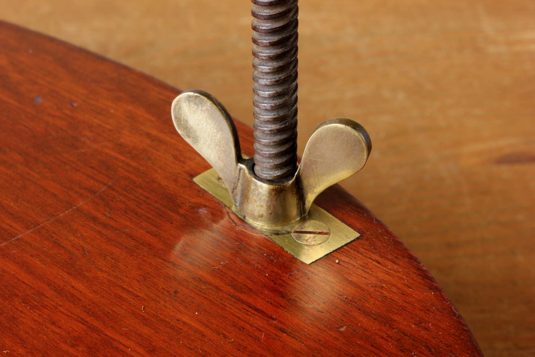Multi Lawn Tennis Racket Press. Army & Navy Wood Racquet Clamp. c1900.
