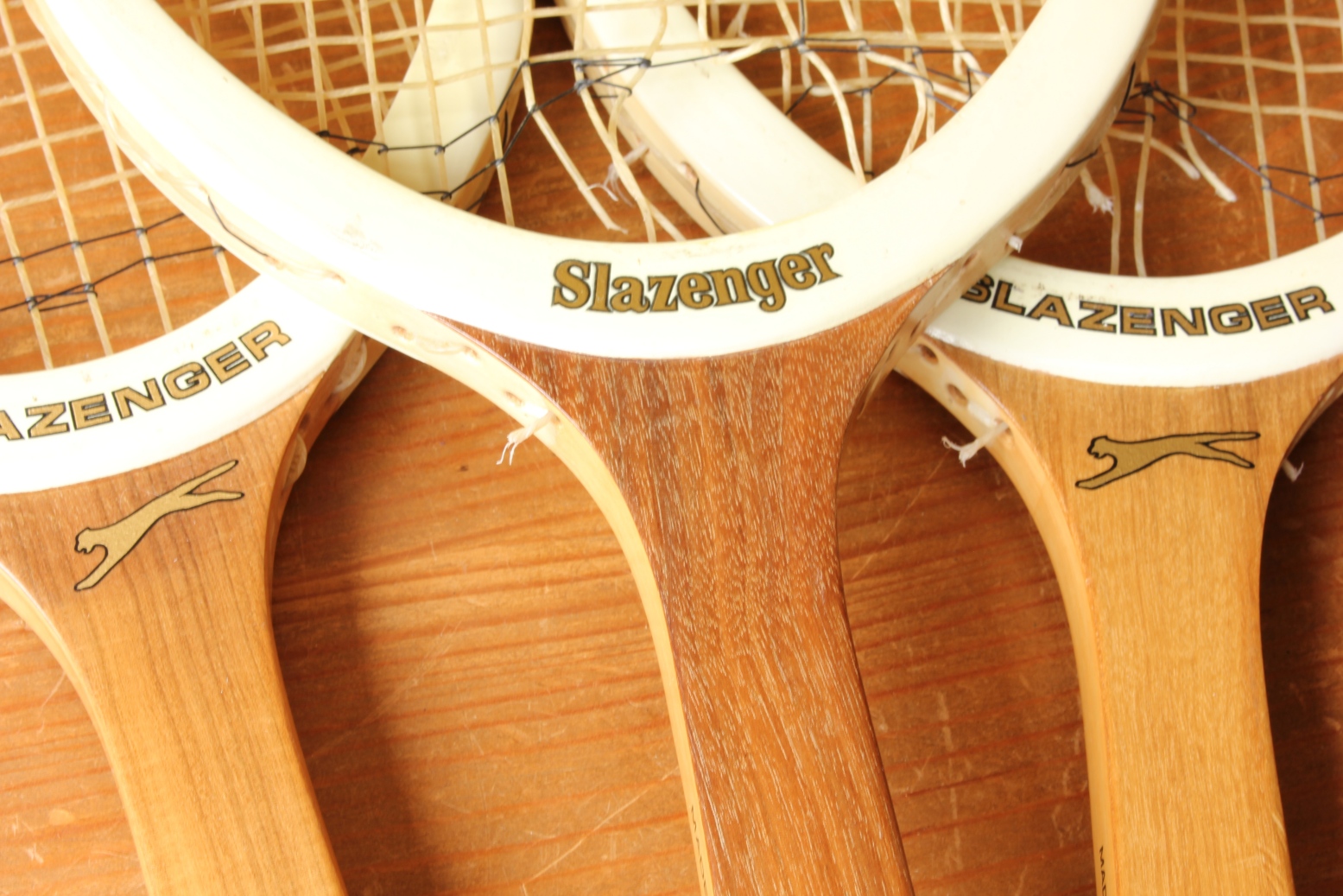 3 Slazenger Challenge No1 Championship Frame Tennis Rackets.