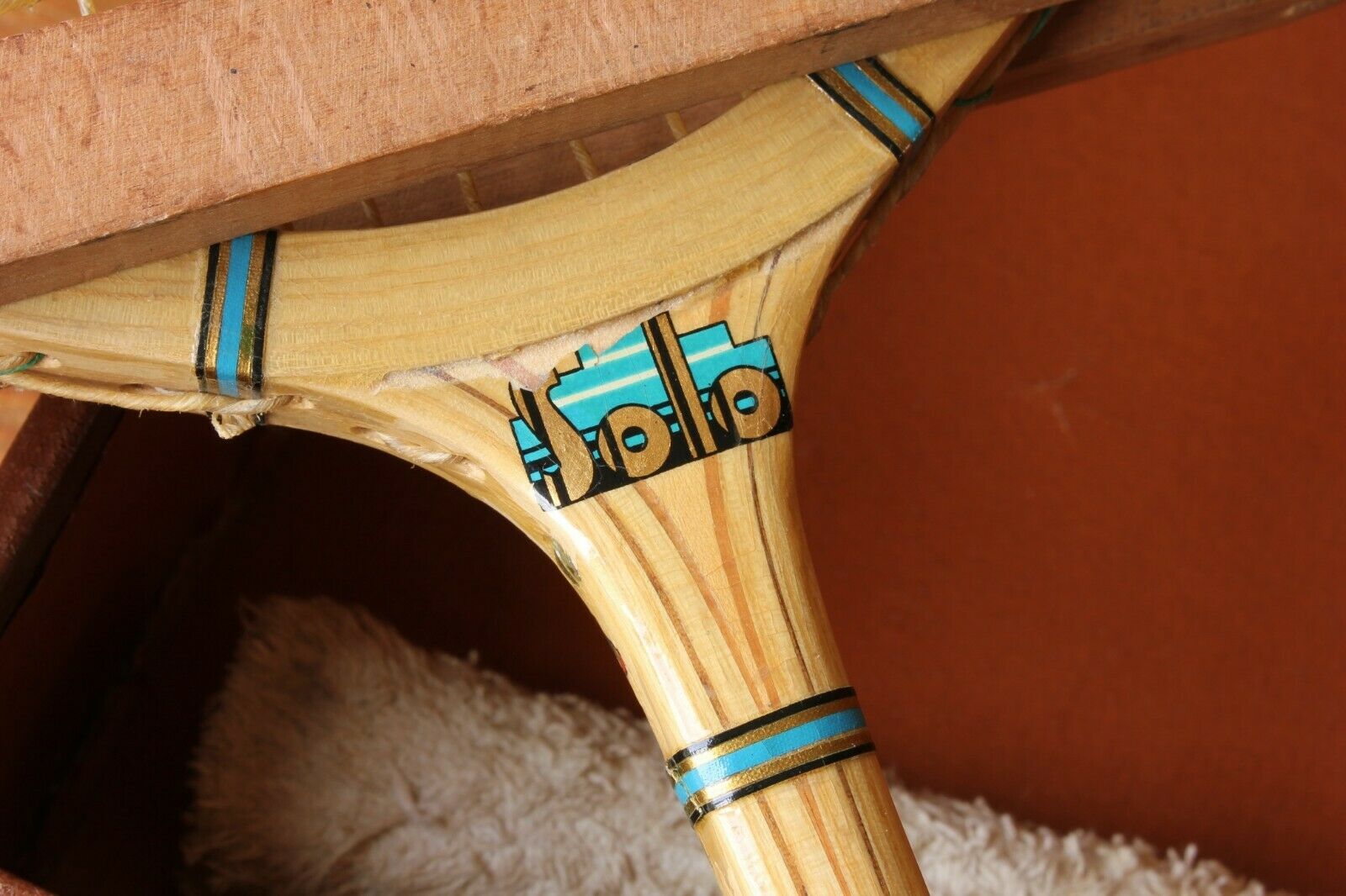 Leather Case Two Squash Racket & Press Set. Paul Partridge. Webber's.