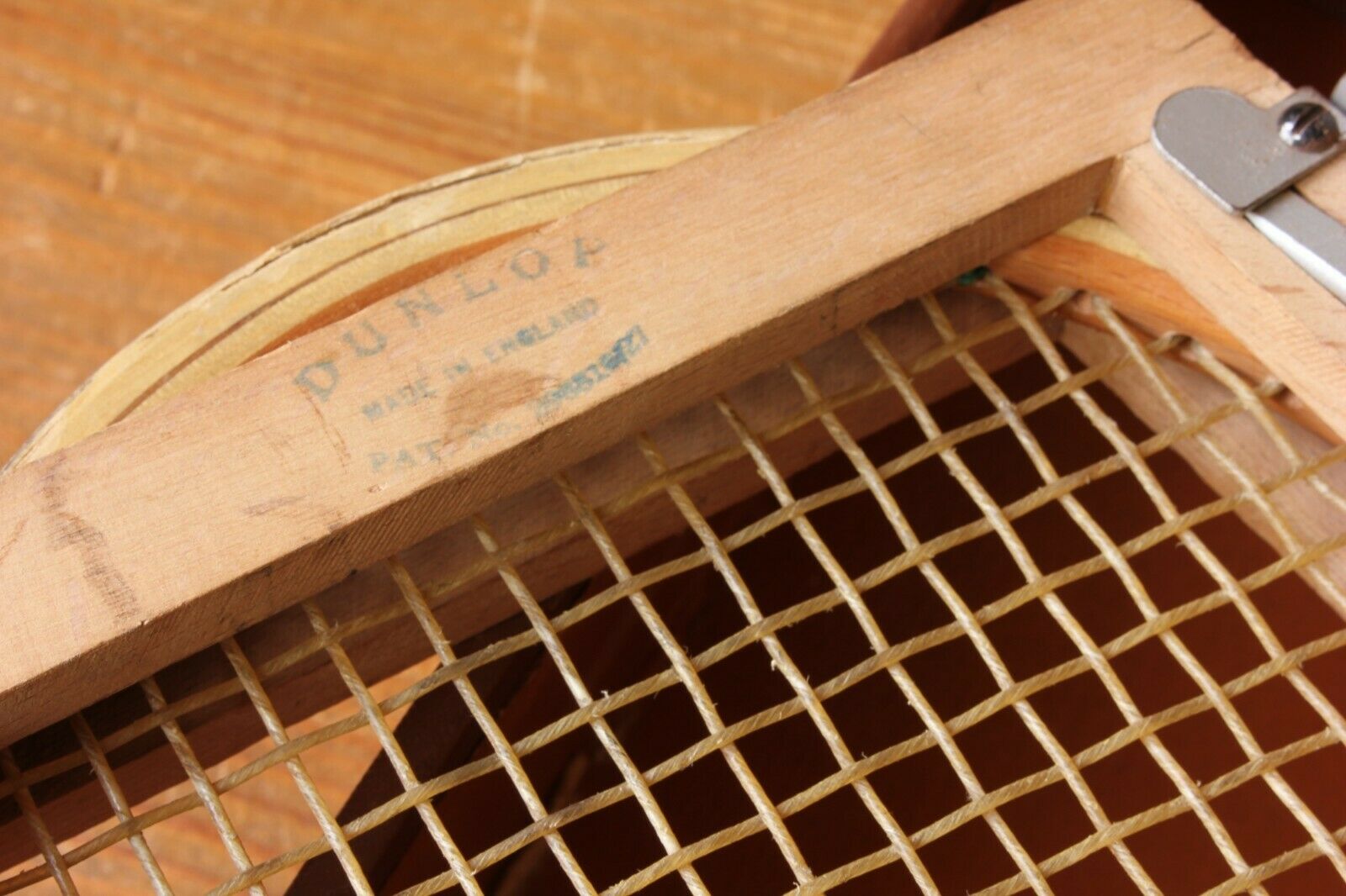 Leather Case Two Squash Racket & Press Set. Paul Partridge. Webber's.