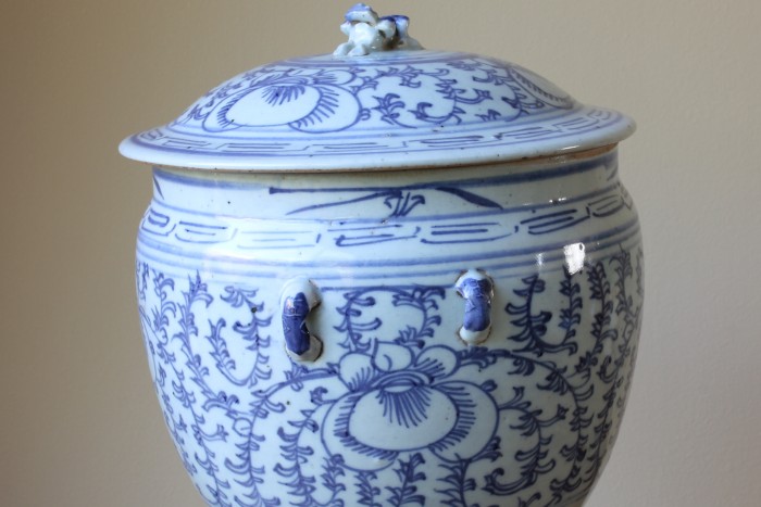 19th Century Quig Chinese Rice Pot / Ginger Jar