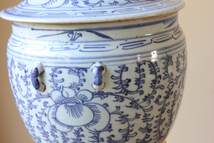 19th Century Quig Chinese Rice Pot / Ginger Jar