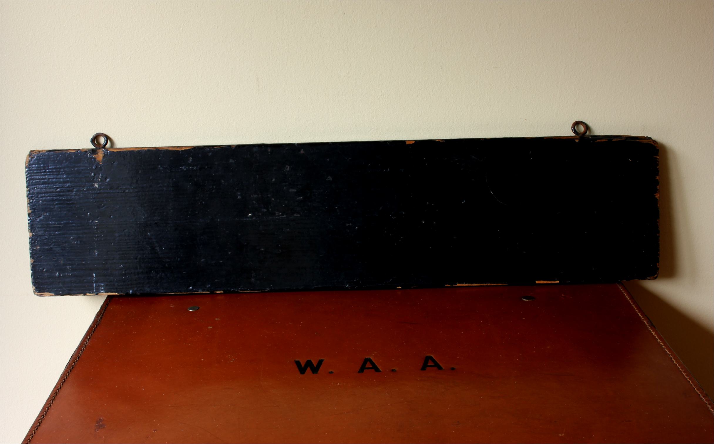 Antique Colchester Destination Sign. Train Railway Station Sign c1930.