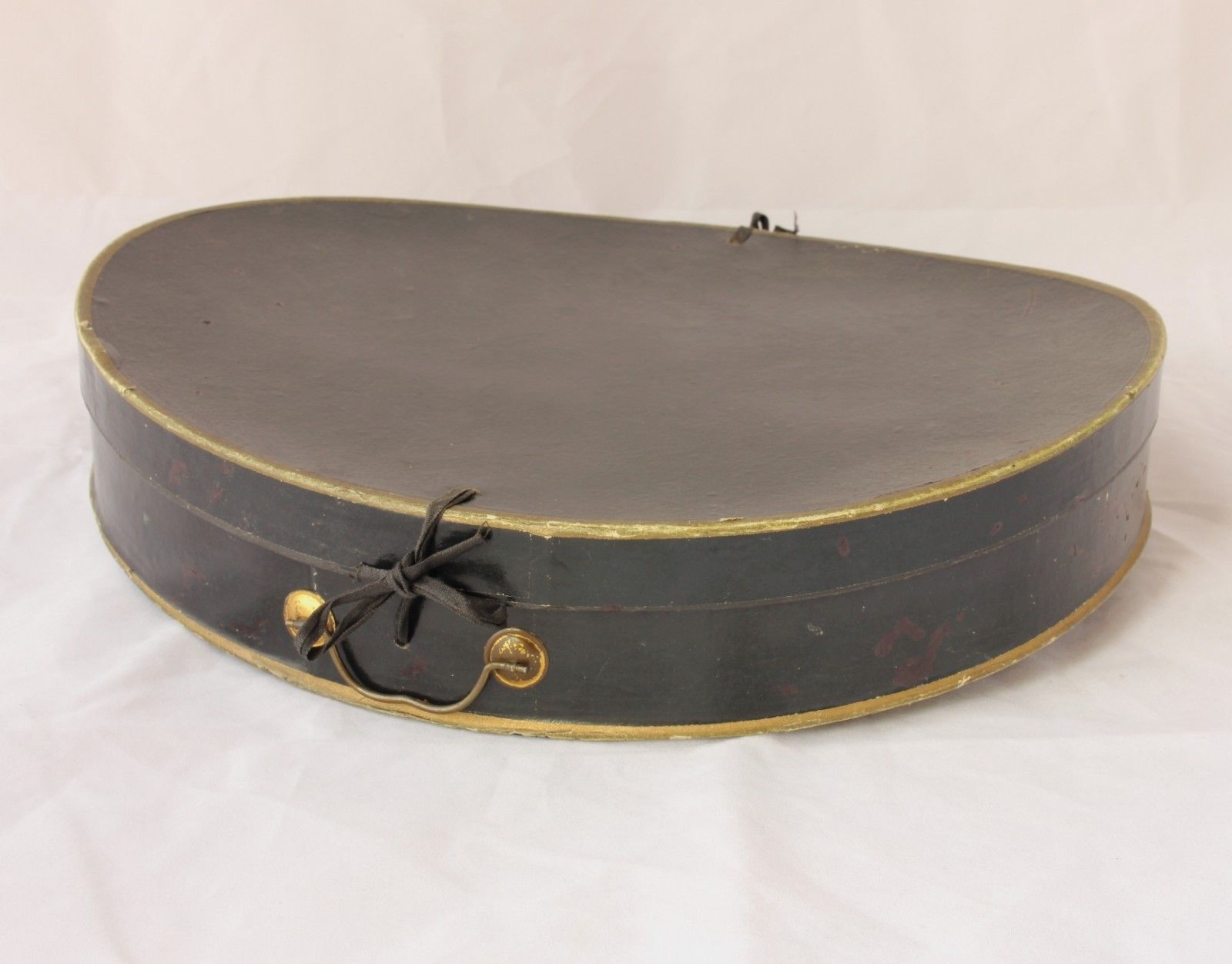 Antique Black Silk Opera Top Hat. Daloz Troyes. Collapsible / Pop Up ...