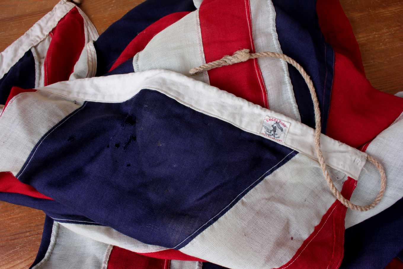 Large Excelsior Union Jack Flag. 7 ft 7 ins Stitched Panel Flag.