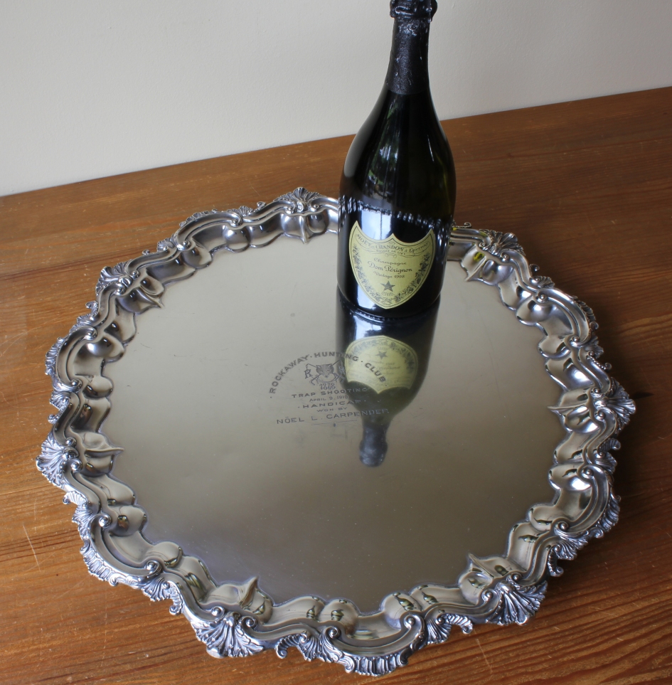 Gorham Silver Plate Trap Shooting Trophy Tray Rockaway Hunting Club New ...