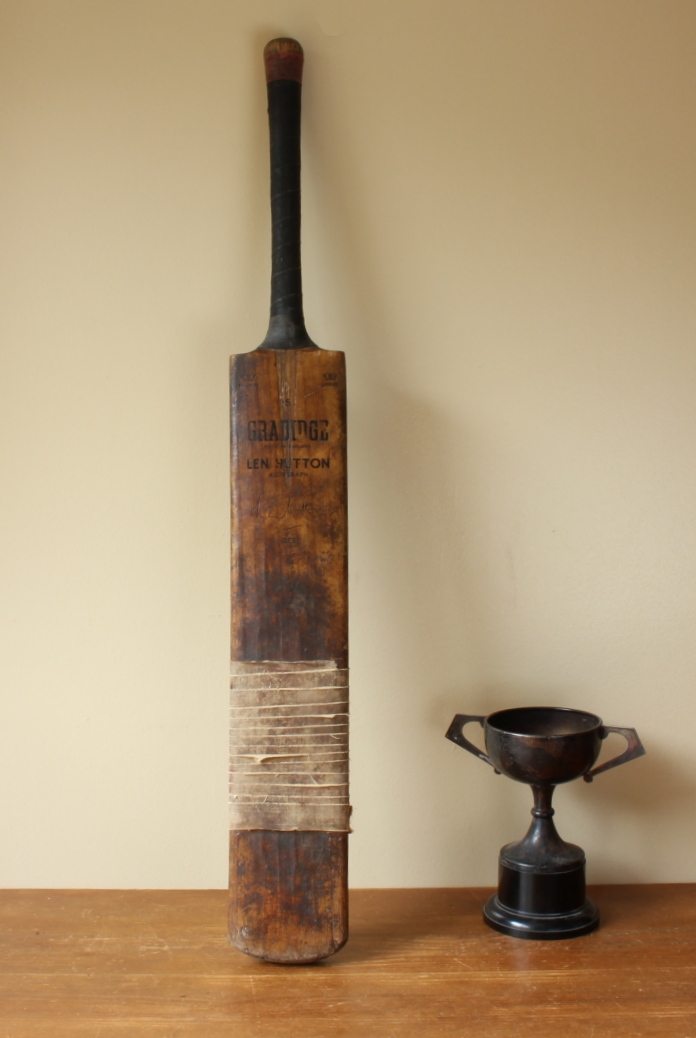 Willow Cricket Bat. Decorative, Sport Shop, Bar Display, Prop.