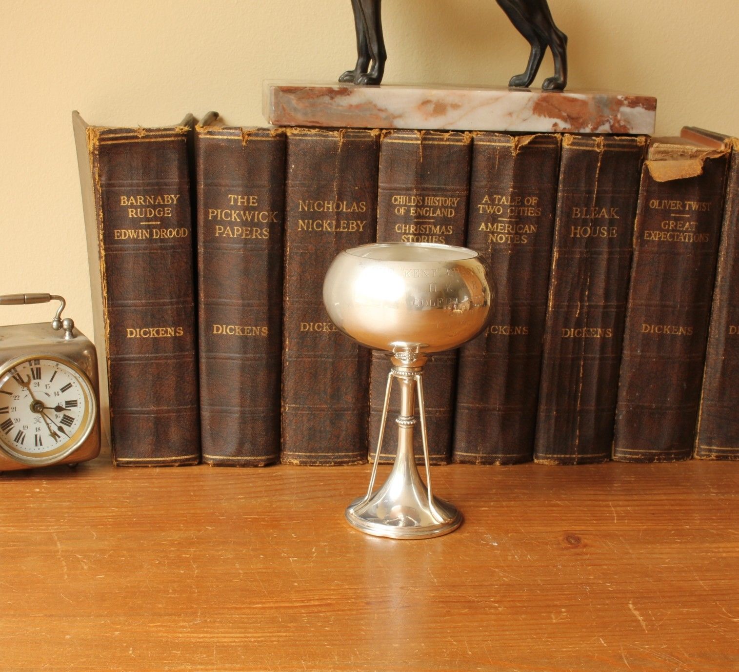 Solid Silver Golf Trophy 1926. Golfing Kent Challenge Cup. Hong Kong ...