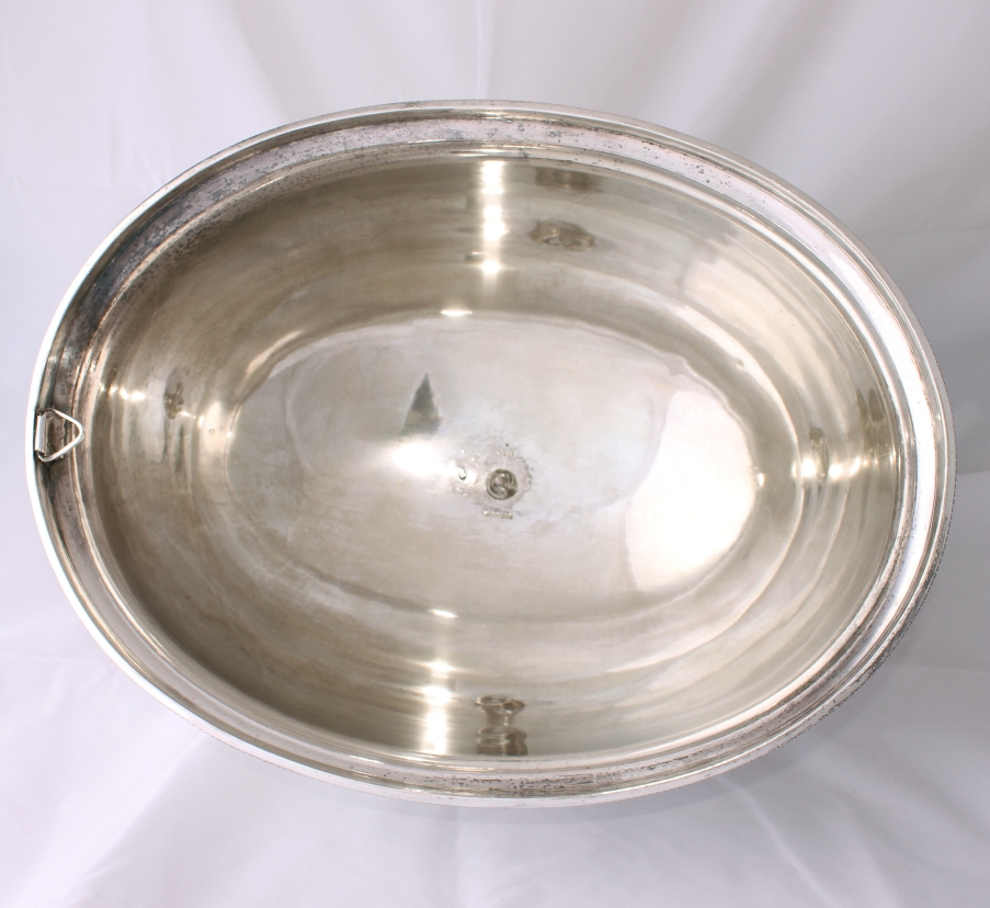 Large Victorian Silver Plate Meat Food Cover Dome. James Dixon.