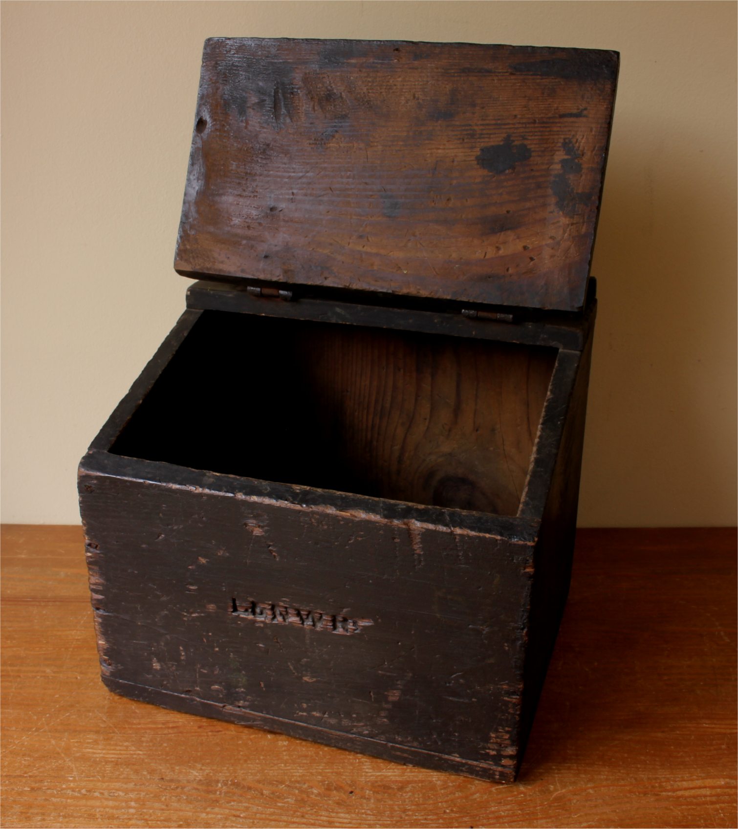Old Detonators Storage Box. London & North Western Railway. c1900.