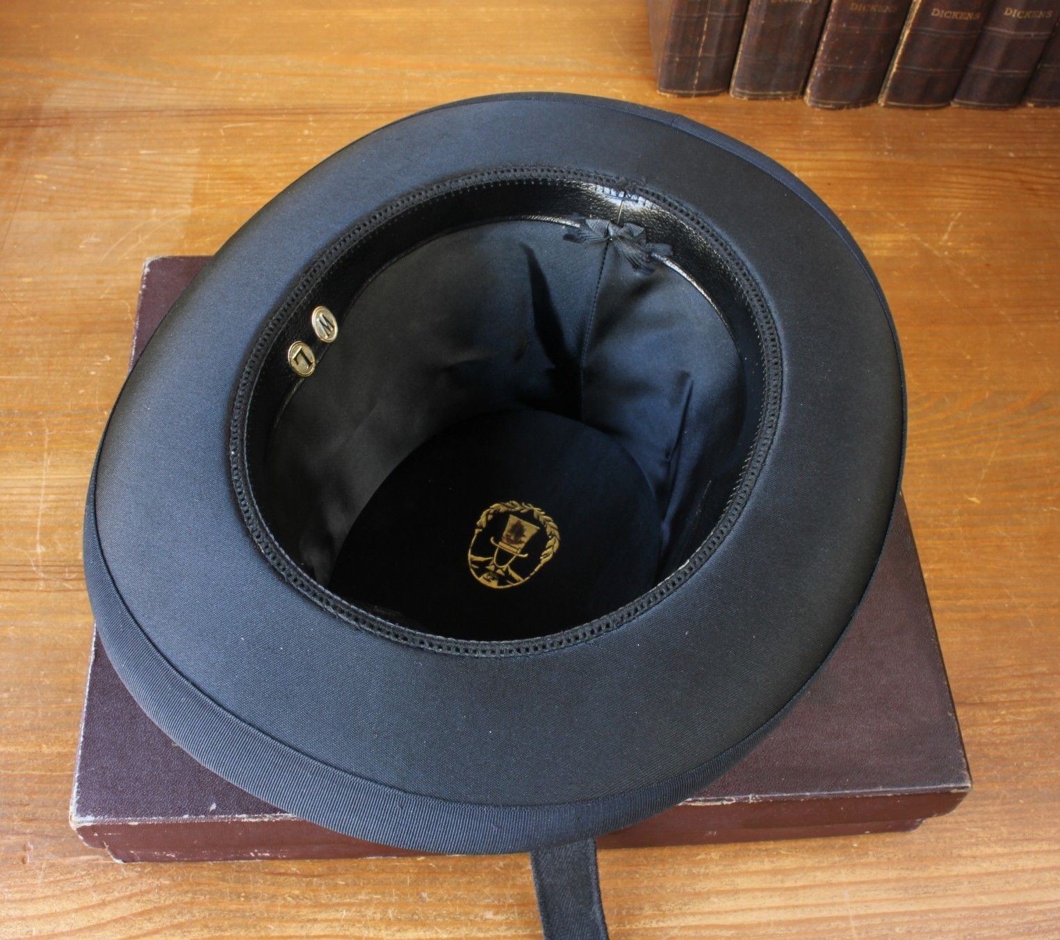 Vintage Silk Opera Top Hat. Collapsible / Pop Up. Carl Heinrichs of ...