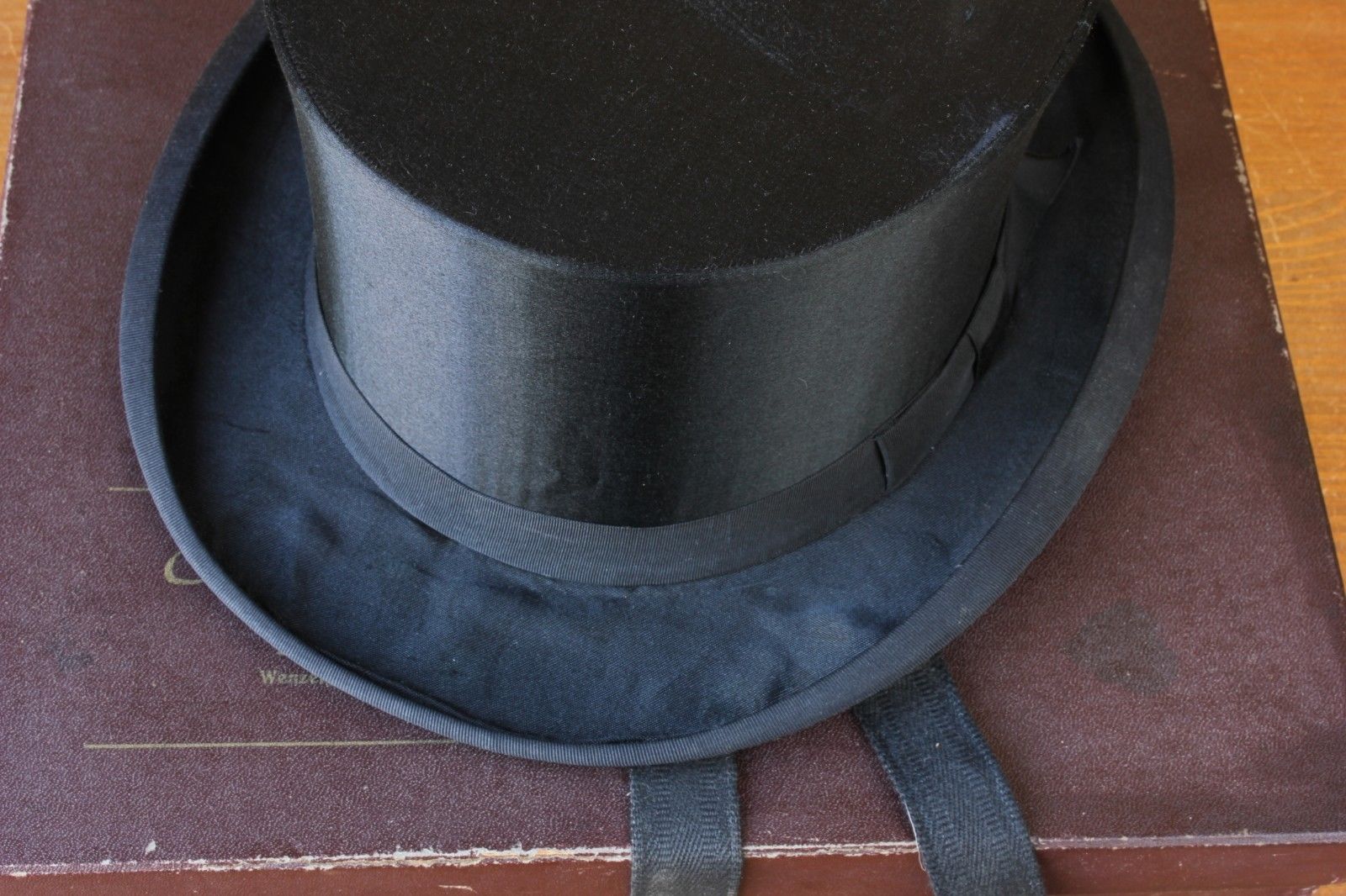 Vintage Silk Opera Top Hat. Collapsible / Pop Up. Carl Heinrichs of ...