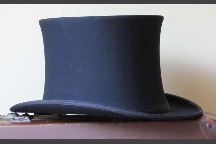 Black Opera Top Hat by James Goldie Edinburgh