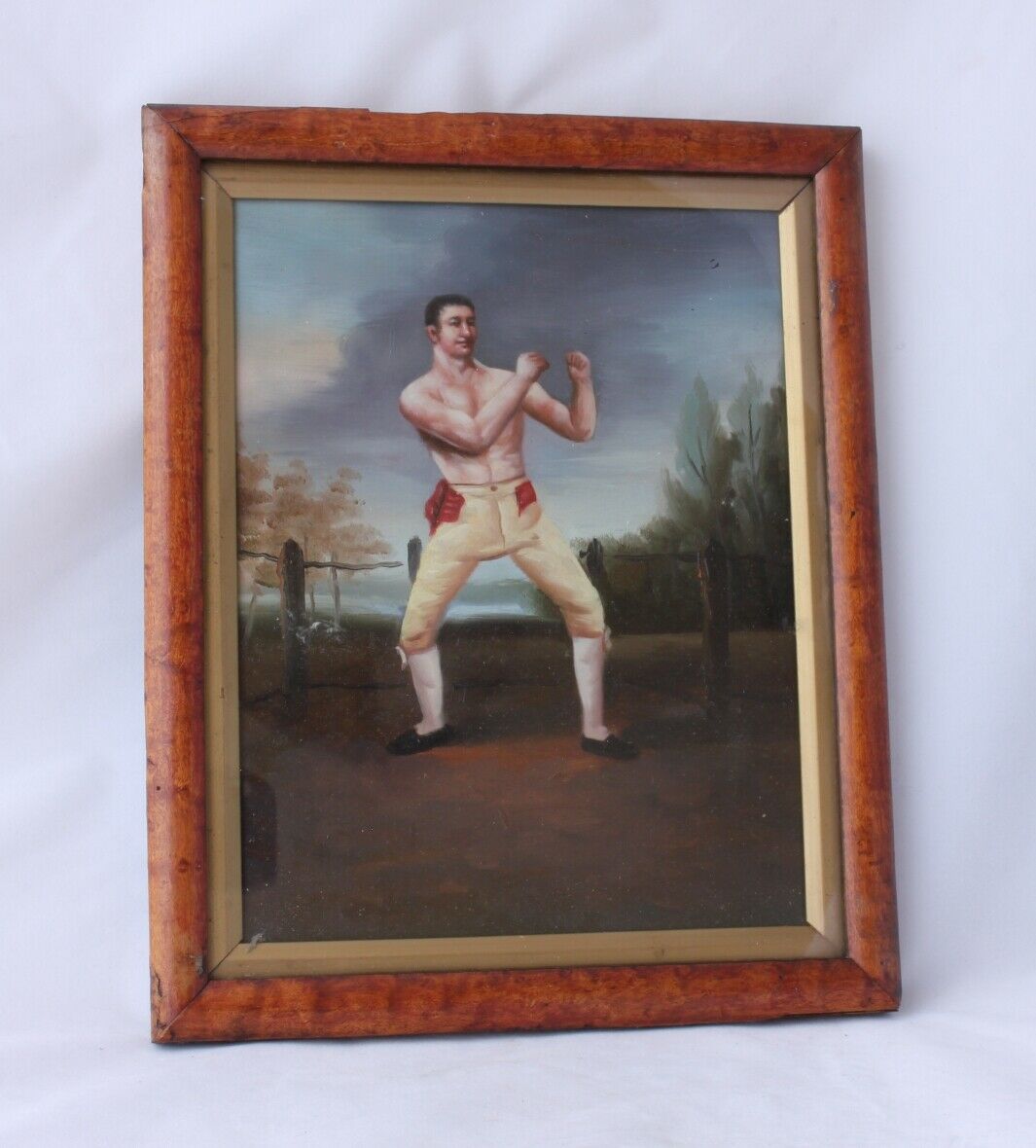 Pugilist Oil Painting. Thomas Belcher. Bare Knuckle Fighter Boxer Champ.