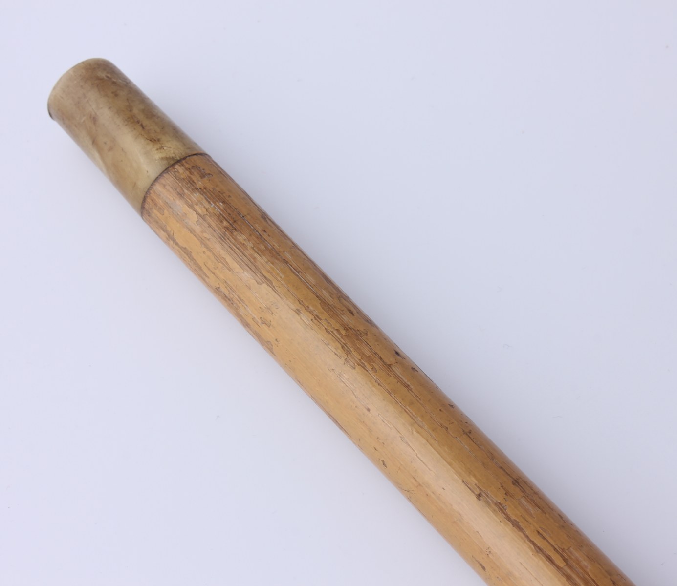 WW1 Silver Malacca Walking Cane. 16th County of London Queens Westminsters.