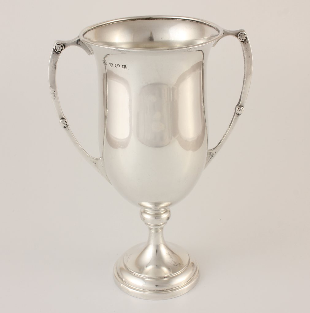 Solid Silver Motor Racing Sports Trophy Cup 24 4 Motor Club Clubman's ...