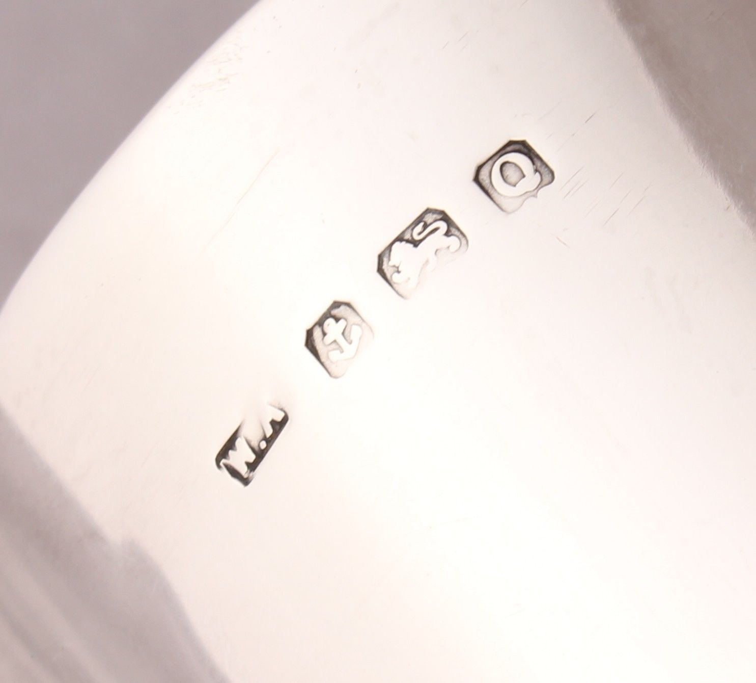 Vintage Solid Silver Military Rugby Football Sports Trophy Cup 1940.