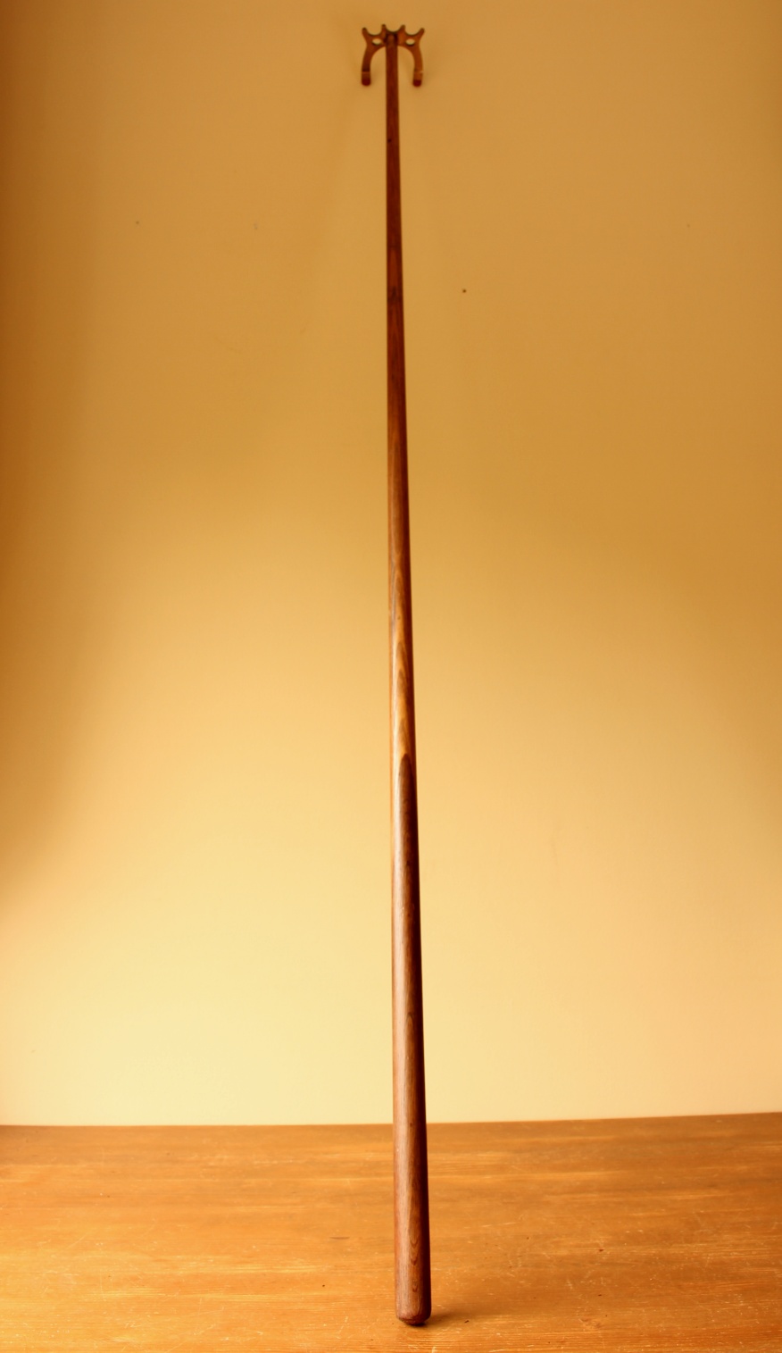 Brass Snooker Spider Cue Rest. Wood Billiards Pool Bridge Reach.