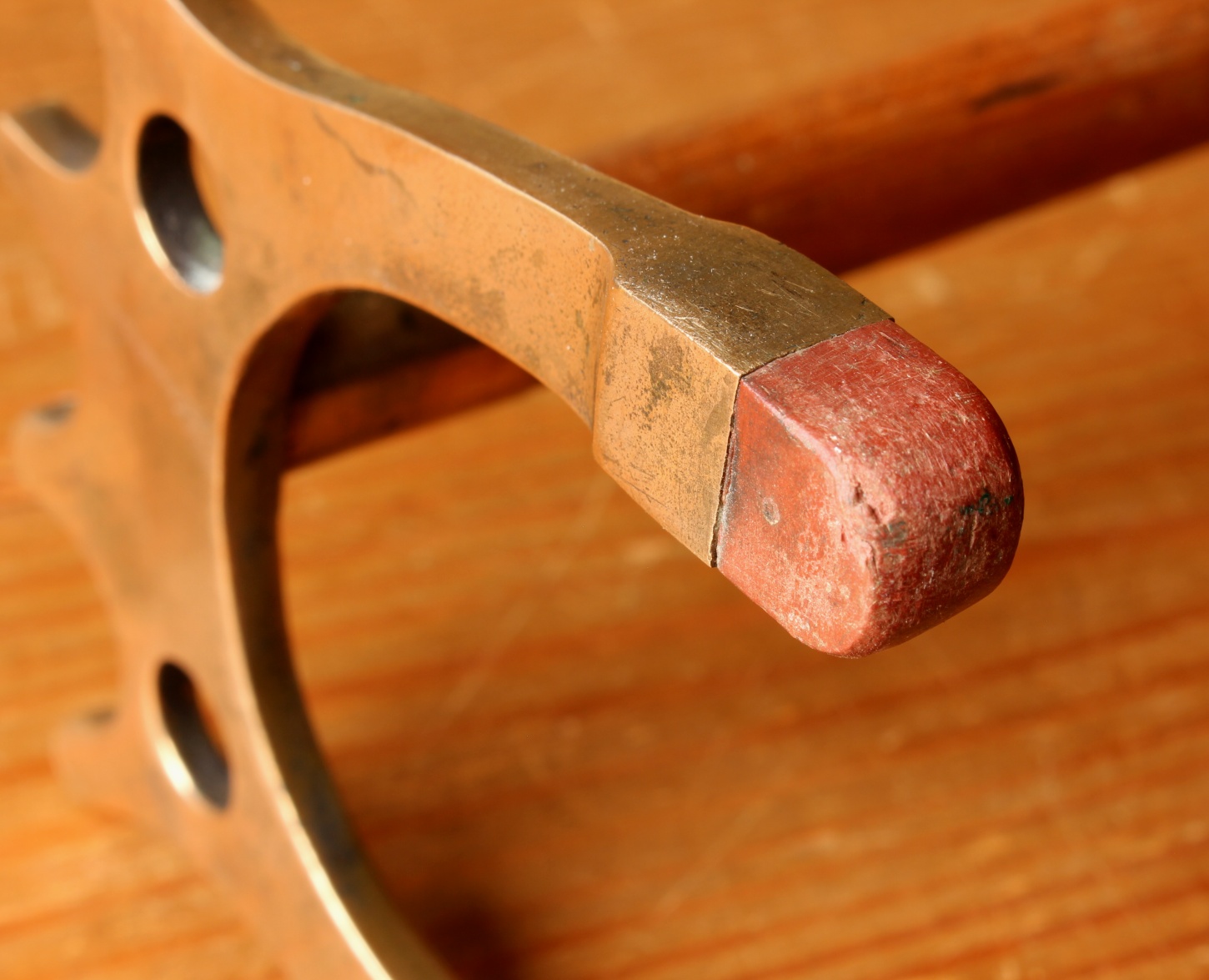 Brass Snooker Spider Cue Rest. Wood Billiards Pool Bridge Reach.