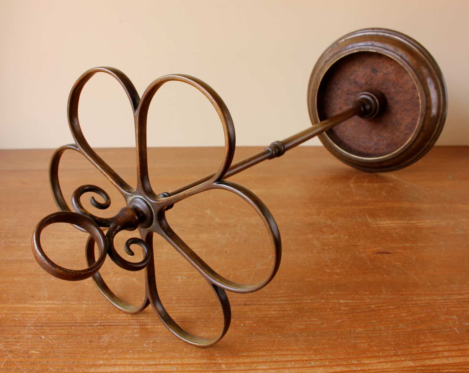 Brass Walking Stick Stand. William Tonks. Cane Umbrella Holder. c1880.