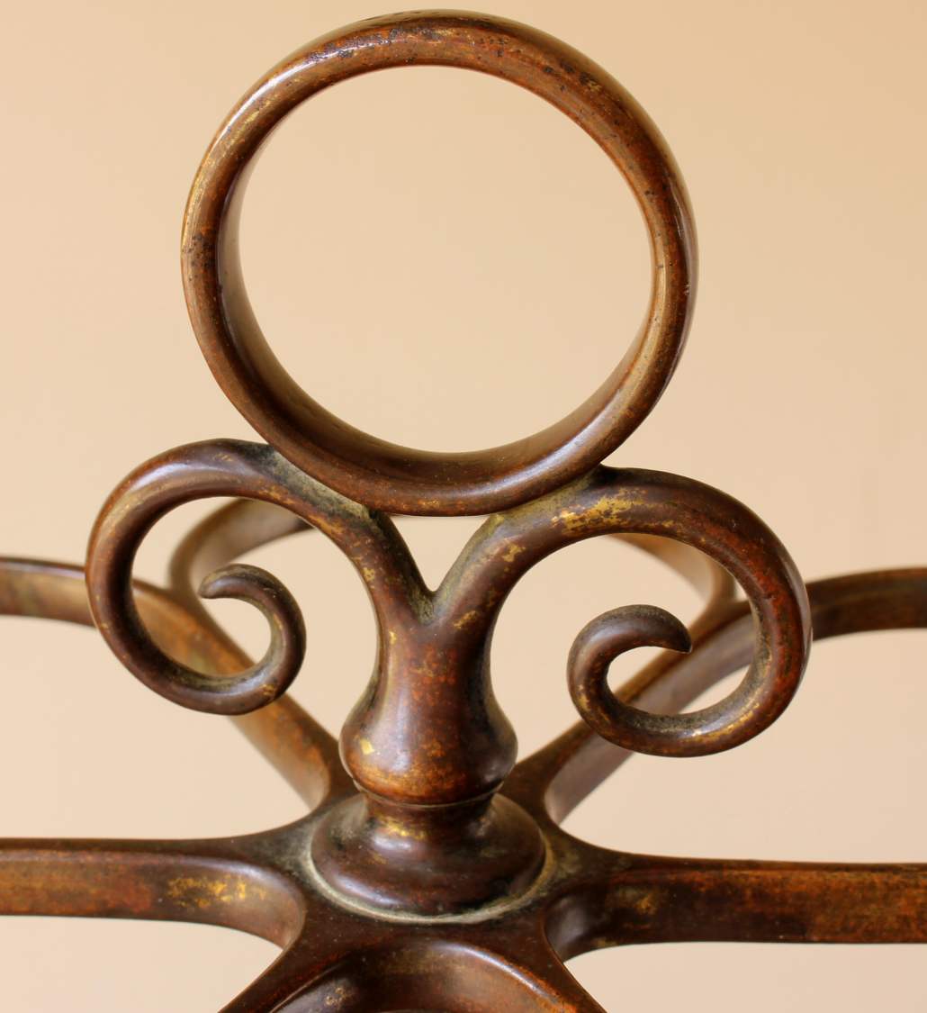Brass Walking Stick Stand. William Tonks. Cane Umbrella Holder. c1880.