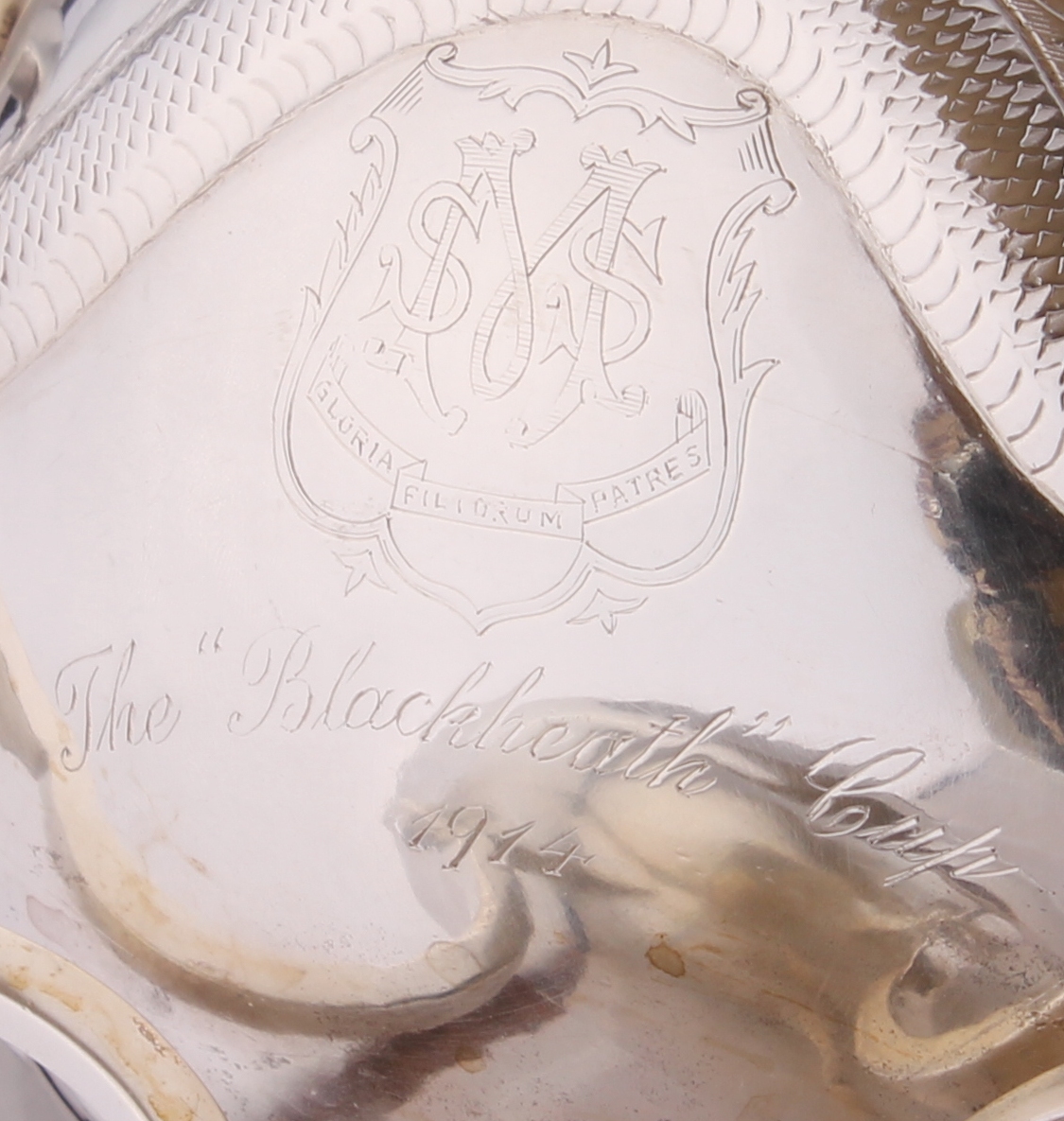 Wang Hing Chinese Silver Dragon Trophy Cup WH90. The Blackheath Cup 1914