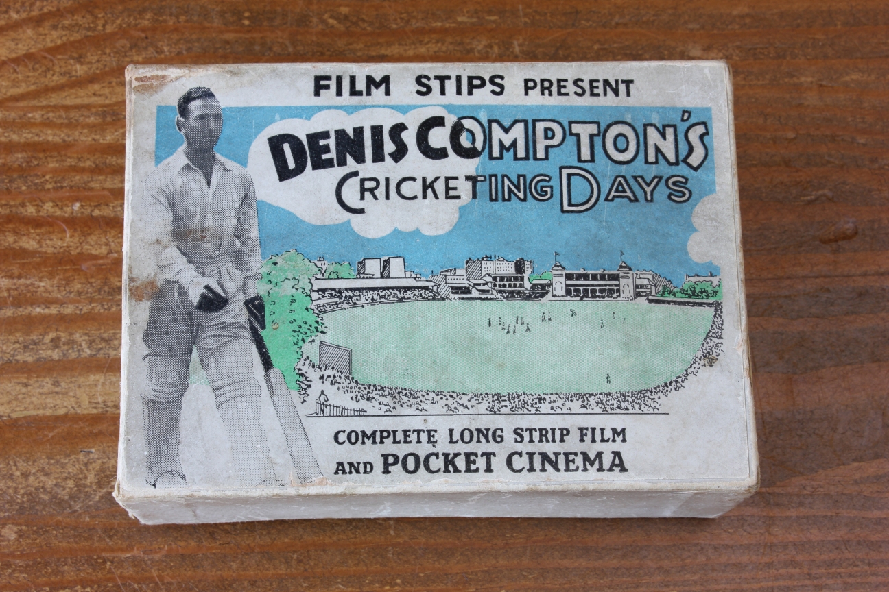 Cricket Film Stips, Denis Compton`s Cricketing Days Viewer & Box ...