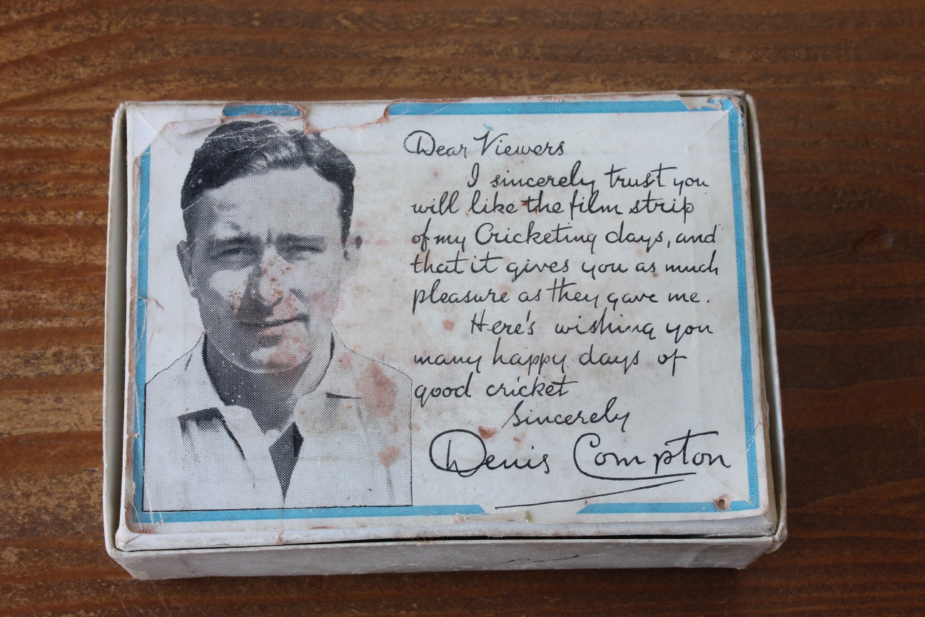 Cricket Film Stips, Denis Compton`s Cricketing Days Viewer & Box ...